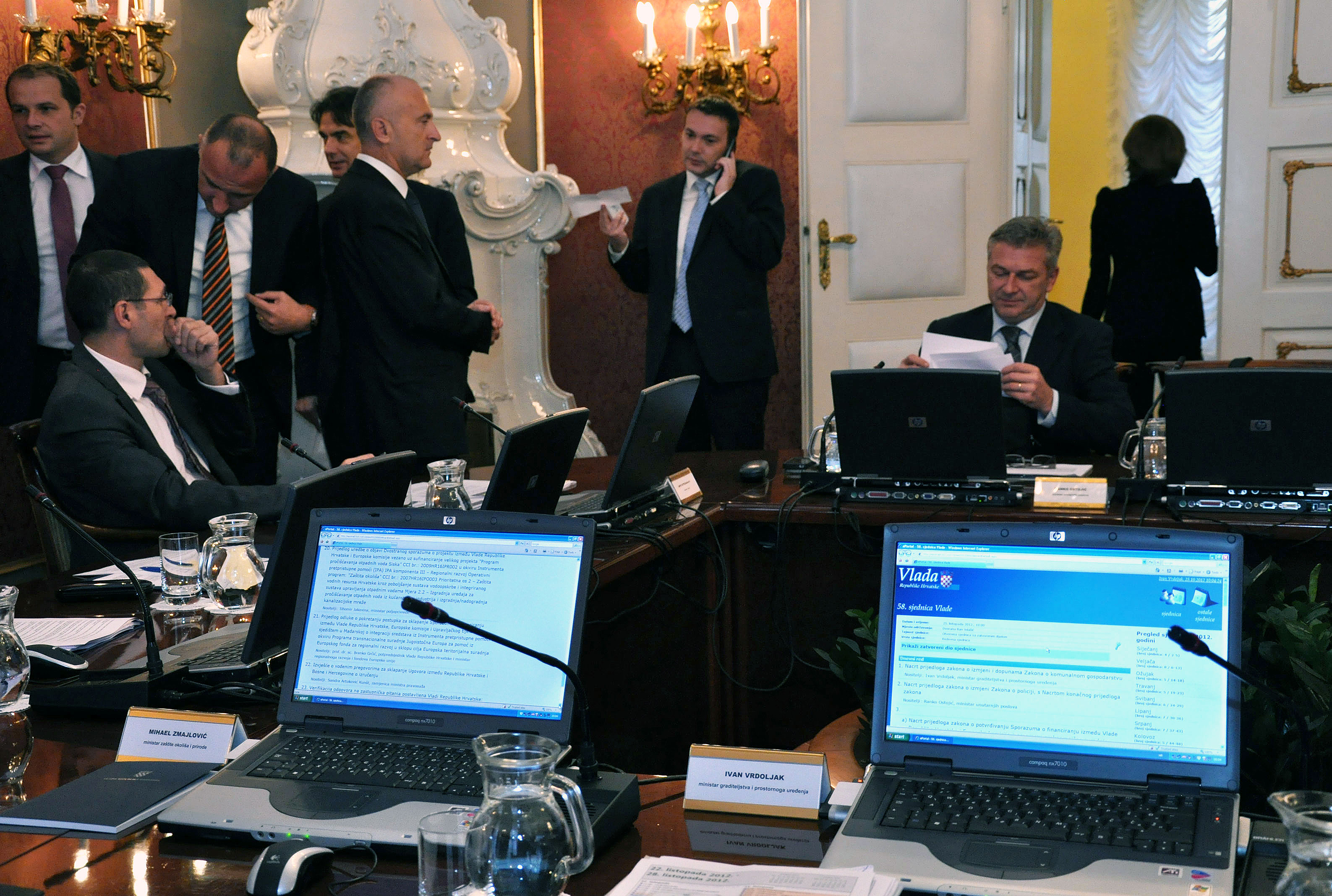 Vlada Republike Hrvatske - 58. sjednica Vlade Republike Hrvatske