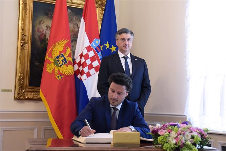 Government of the Republic of Croatia - Plenković: Montenegro makes ...